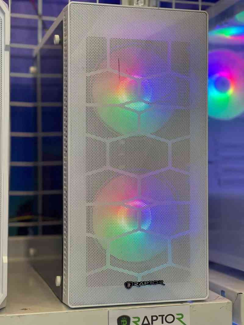 Jual Casing Gaming Raptor Powermax 710 - include PSU RG & 2 FAN RGB ...