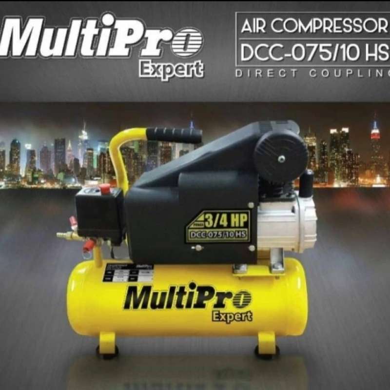 Promo Multipro Mesin Kompresor Angin 3/4 Pk Listrik Dcc 075-10 Ow ...