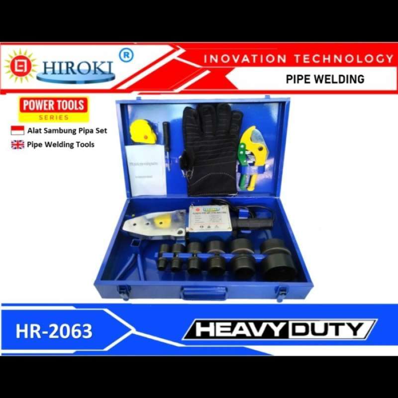 Promo Hiroki Mesin Las Pipa Pvc Pemanas Pipa Pp Mesin Las Cetak Sambung ...