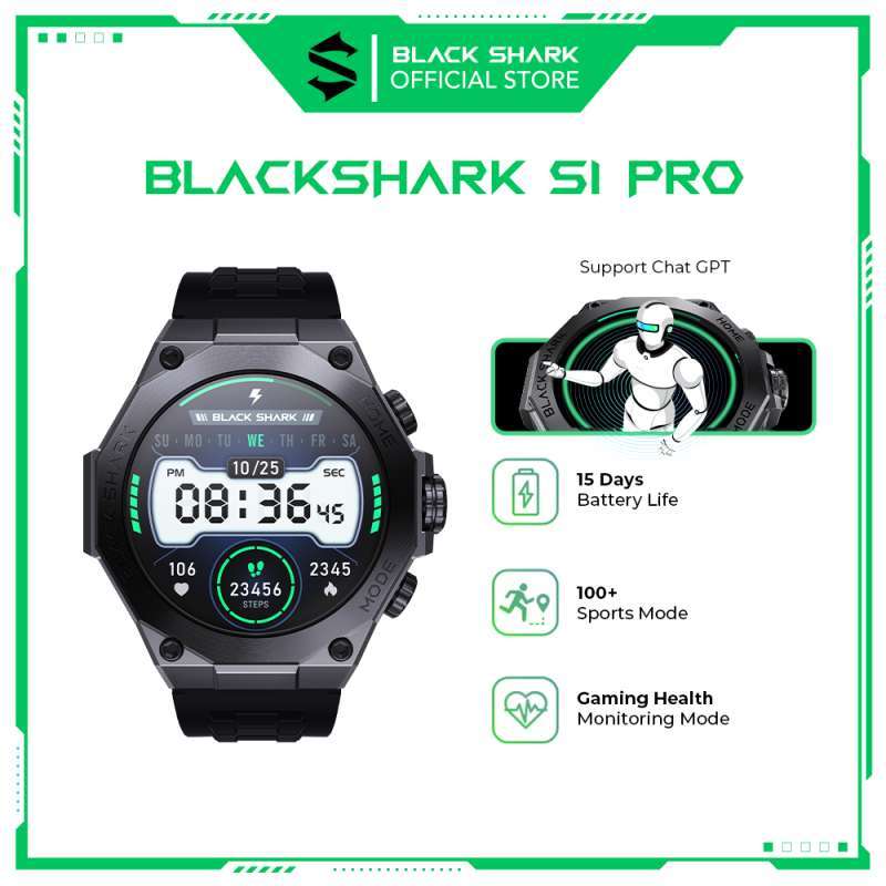 Smartwatch Black Shark S1 - 🔥 Harga & Spesifikasi Terbaru Juni 2026