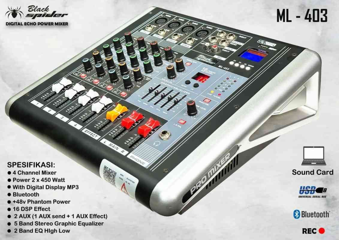 Jual Power Black Spider 4 Channel Original, Murah & Diskon Juni 2024 | Blibli