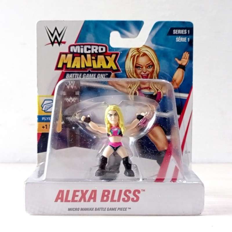 Promo FIGURE WWE MICRO MANIAX SERIES 1 JOHN CENA DANIEL BRYAN ALEXA ...