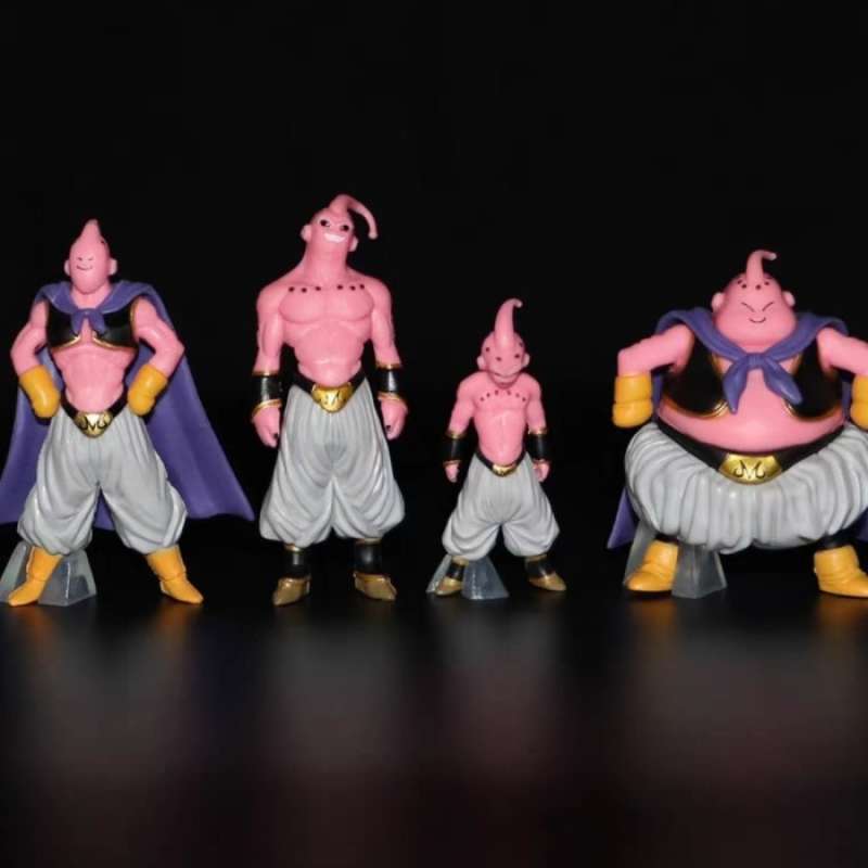 Promo ACTION FIGURE MAJIN BUU BOO SET 8 ALL FORMS OF DRAGON BALL ...