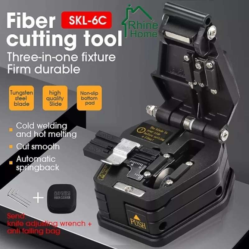 Promo SKL-6C DY-6C Fiber cleaver cable cutting knife FTTT fiber optic ...