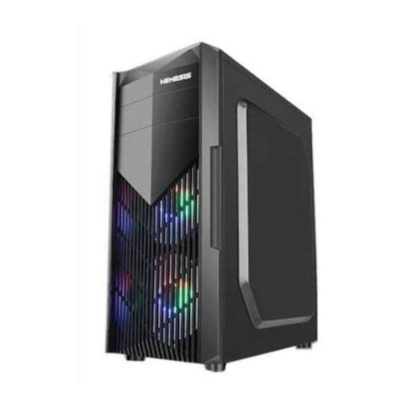Jual Casing PC Komputer Gaming NYK Nemesis T10 Scylla Black White ...
