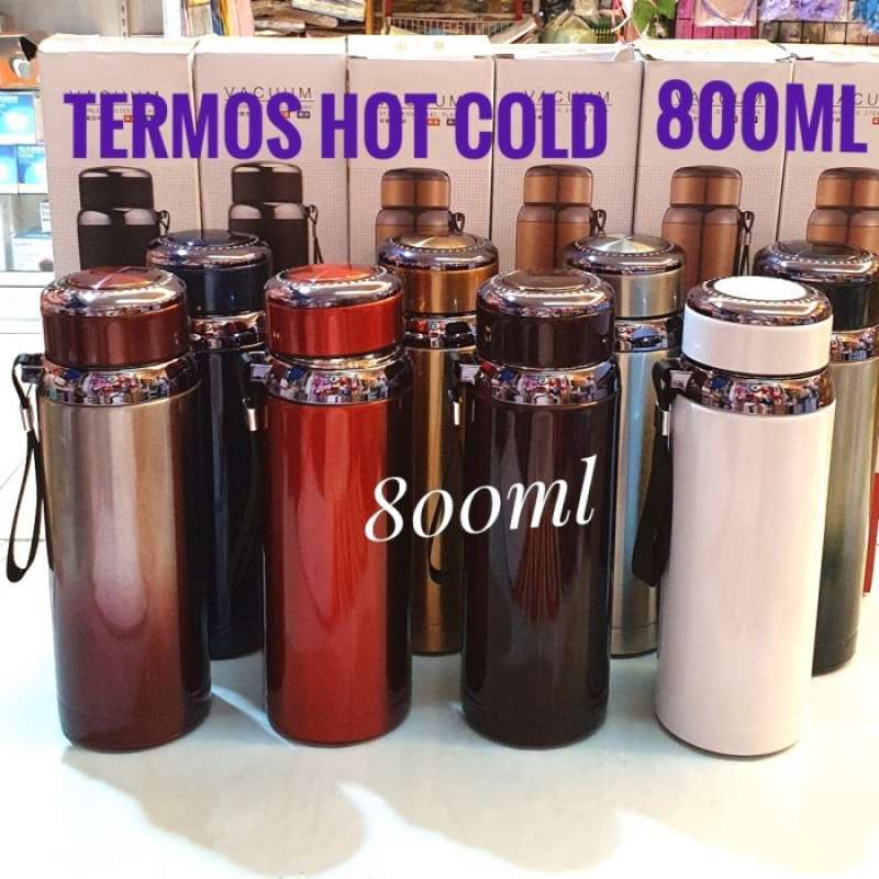 Promo tumbler termos thermos botol minum stainless stainlees stenles 800ml Diskon 23% di Seller ...