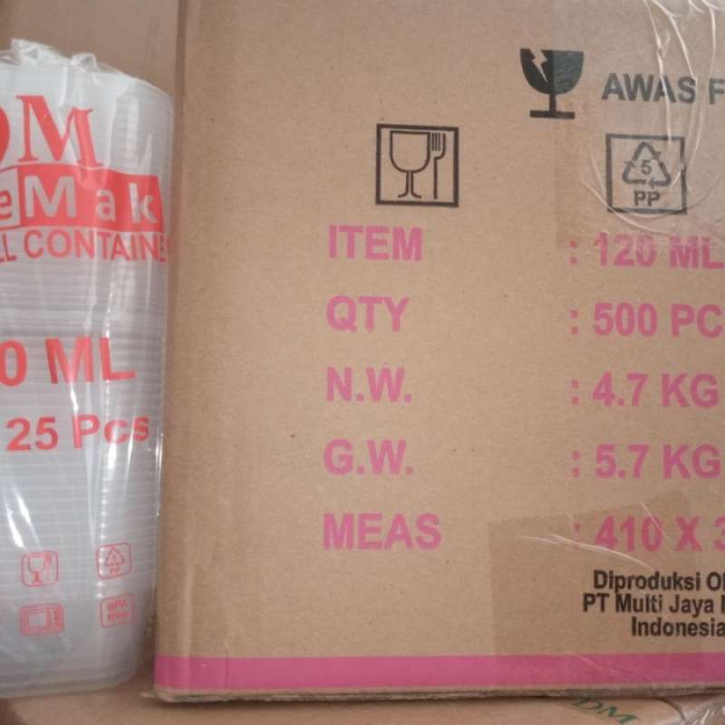 Promo Thinwall Dm 120 Ml Square Mini - 120Ml Sq Mini - 500 Set ... Promo Thinwall Dm 120 Ml Square Mini - 120Ml Sq Mini - 500 Set ...