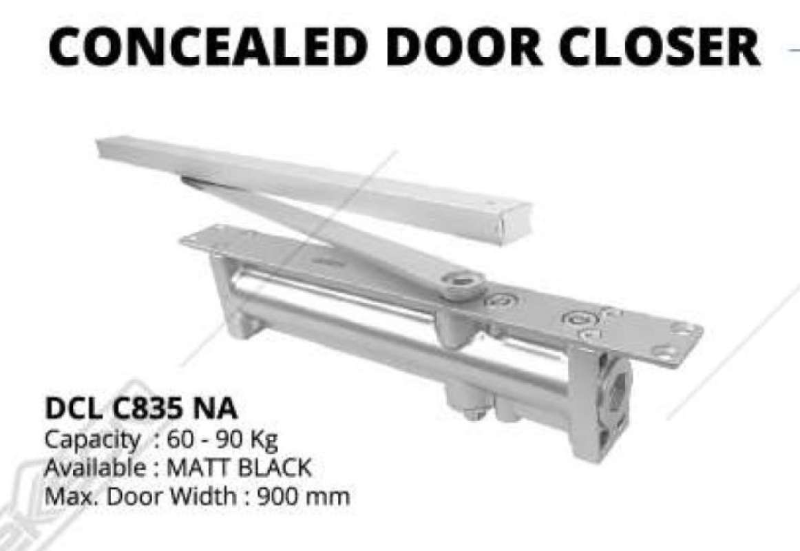 Promo DOOR CLOSER CONCEALED DEKKSON DCL C835 CONCEALED DOOR CLOSER DCL ...