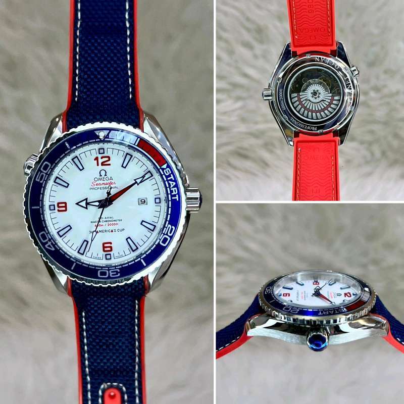 Promo ⭐⭐⭐⭐⭐ Jam Tangan Omega Seamaster, Japan, Metik,44 Mm Diameter ...
