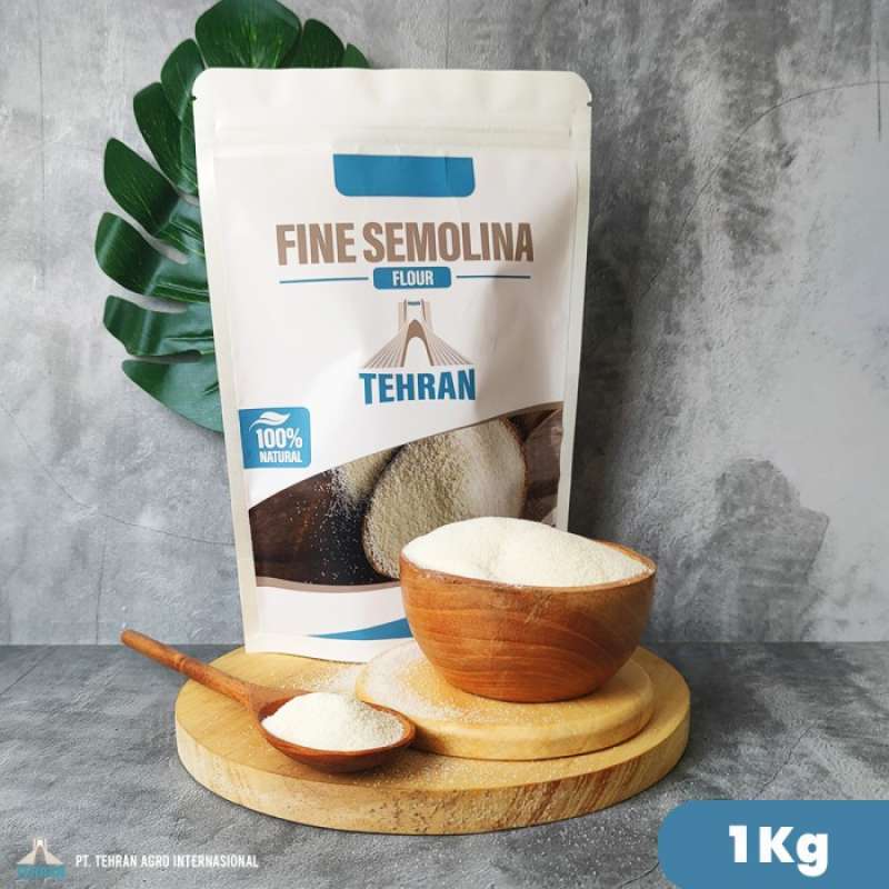 Promo Organic Fine Semolina Flour - Tepung Semolina Halus - 1 Kg Diskon ...