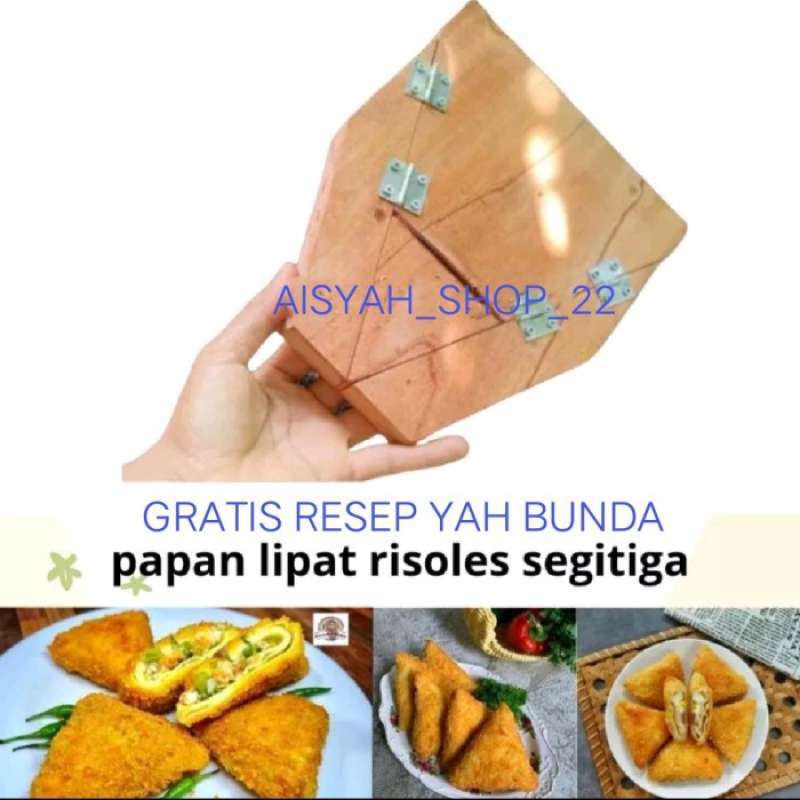 Jual Papan Lipat Risoles Segitiga / Alat Membuat Risol Di Seller Grand ...