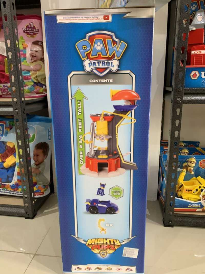 Promo Paw Patrol Mighty Pups Lookout Tower Diskon 23% Di Seller Prasywa ...