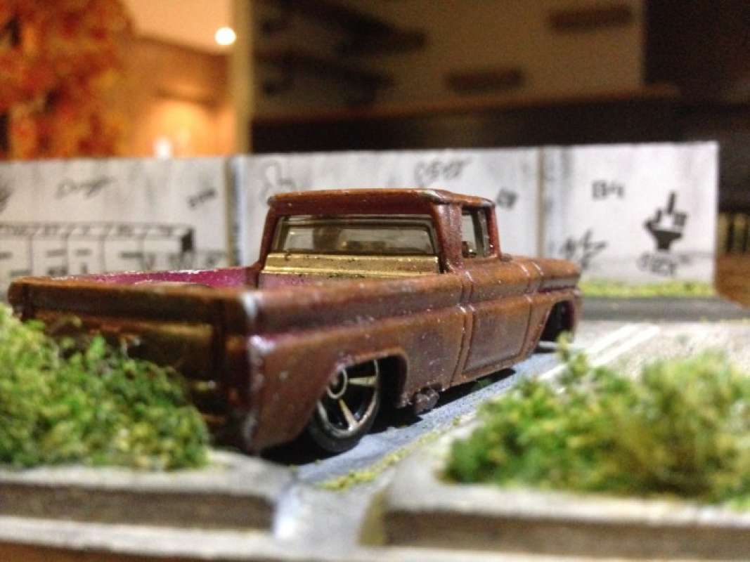 Promo Diorama Parkiran utk Diecast Hotwheels Honda Civic EF EG Datsun ...