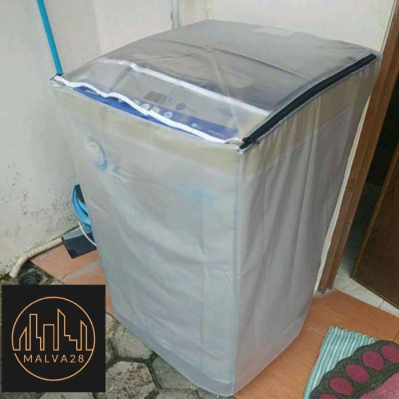 Promo Sarung Cover Mesin Cuci 1 Tabung Bukaan Atas Diskon 23% Di Seller ...