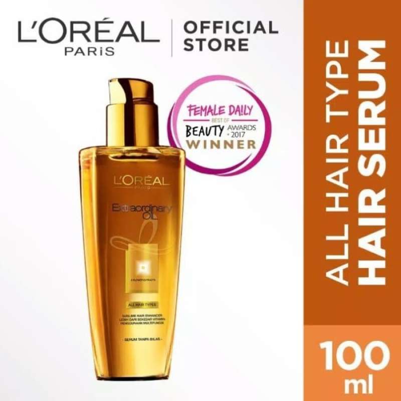 Jual Promo !! L'oreal Paris Elvive Extraordinary Oil Hair Serum 100ml Di Seller Grand Pasaraya ...
