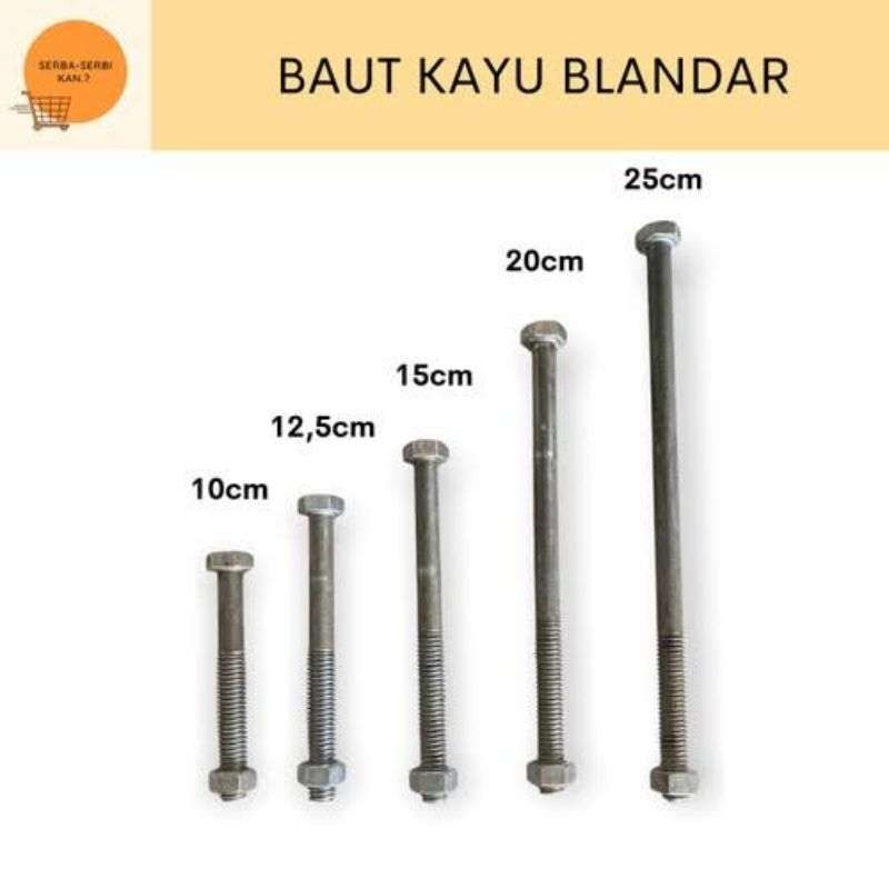 Jual Baut Balok Kayu Original Murah - Harga Diskon Maret 2024 | Blibli.com