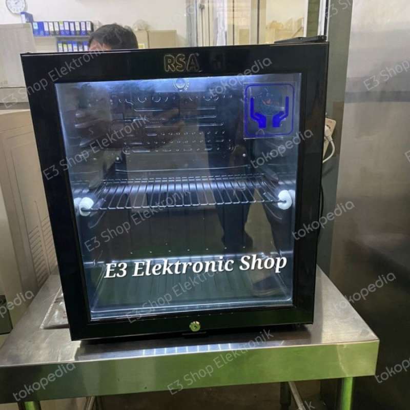 Promo Baru Rsa Kulkas Mini Bar Lsc52 Showcase Chiller Kaca Lsc 52 ...