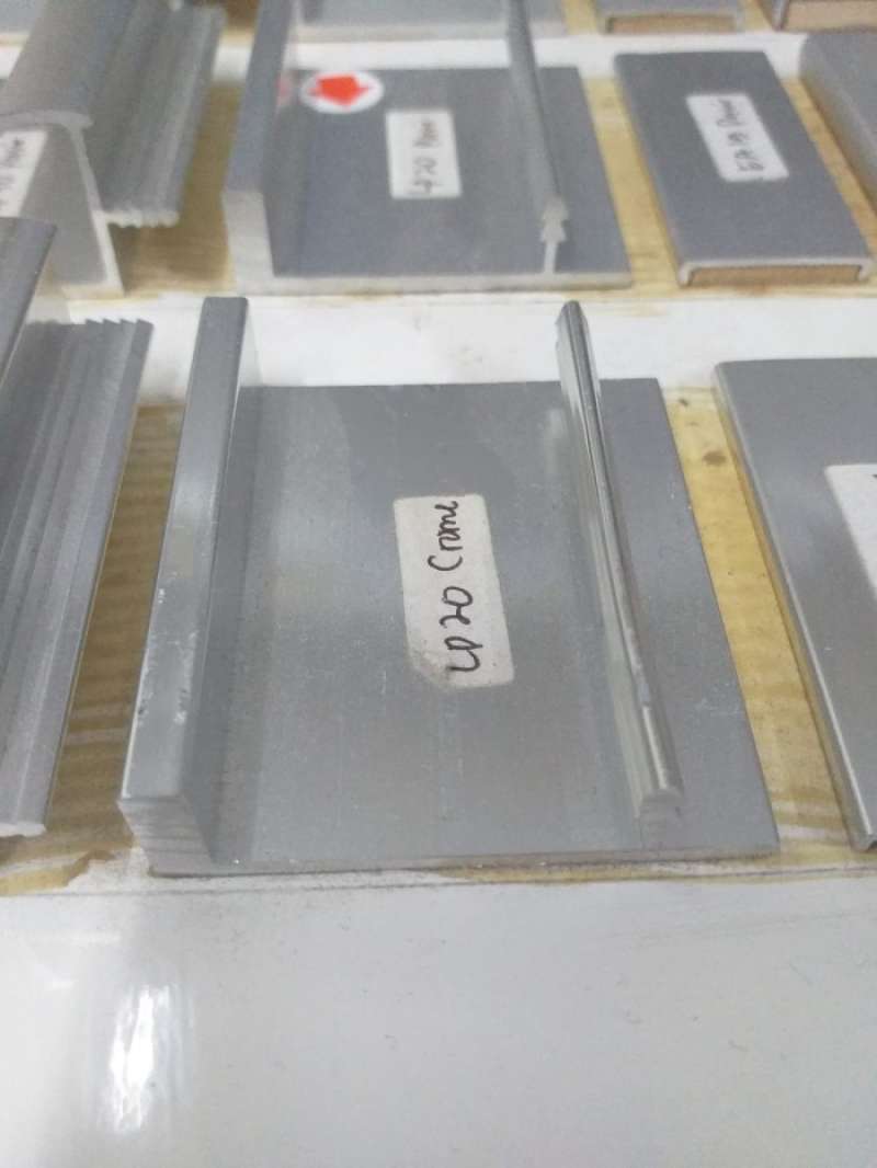 Promo Frame Edging Handle Pintu Panel Lp 20 Alumunium Chrome-38055 ...