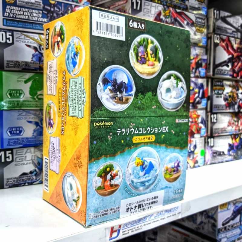 Promo Re-ment Rement Pokemon Terrarium Collection EX Galar Region Ver. 2 Diskon 23% di Seller ...