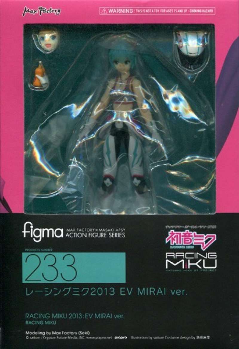 Promo Figma 233 Racing Miku 2013: Ev Mirai Ver. Diskon 23% Di Seller Qairina Store - Cengkareng ...