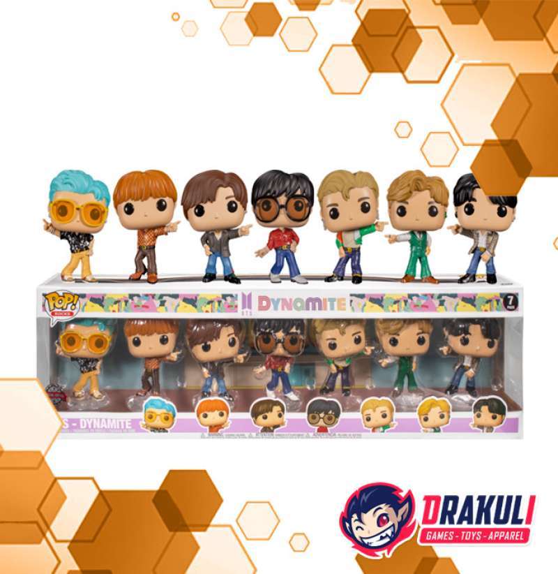 Promo Toys Pop Rocks 7 Pack Bts Dynamite Spesial Edition Diskon 23% Di ...