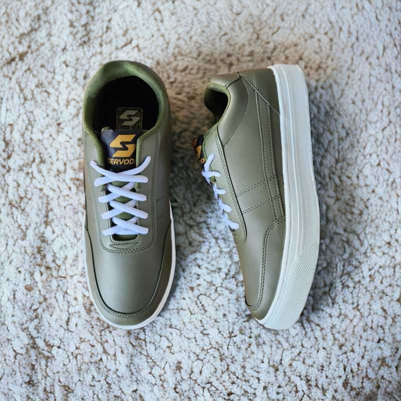 Promo Servodio 37-44 Army Sepatu Sneakers Pria Wanita Svd02 Diskon 50% ...