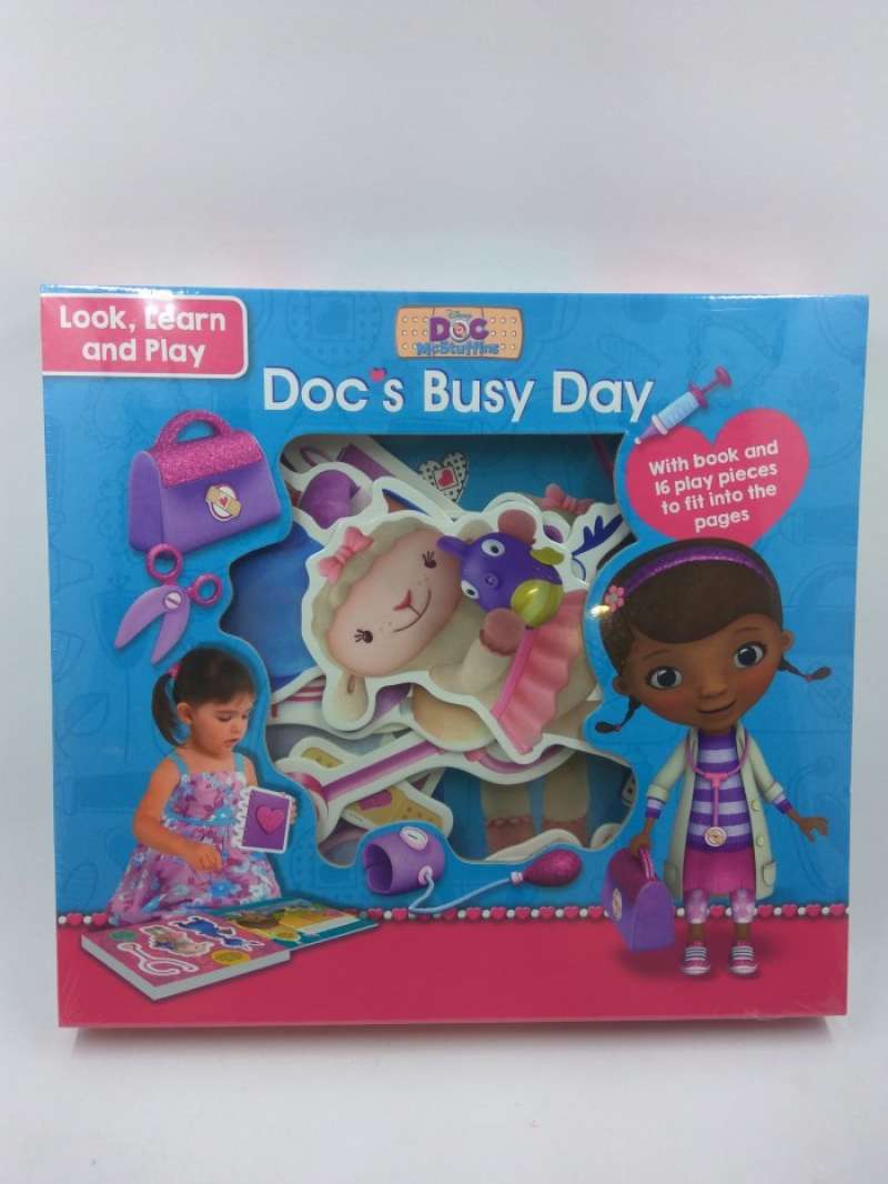 Promo Disney Junior Doc Mcstuffins Look, Learn And Play / Buku Import ...