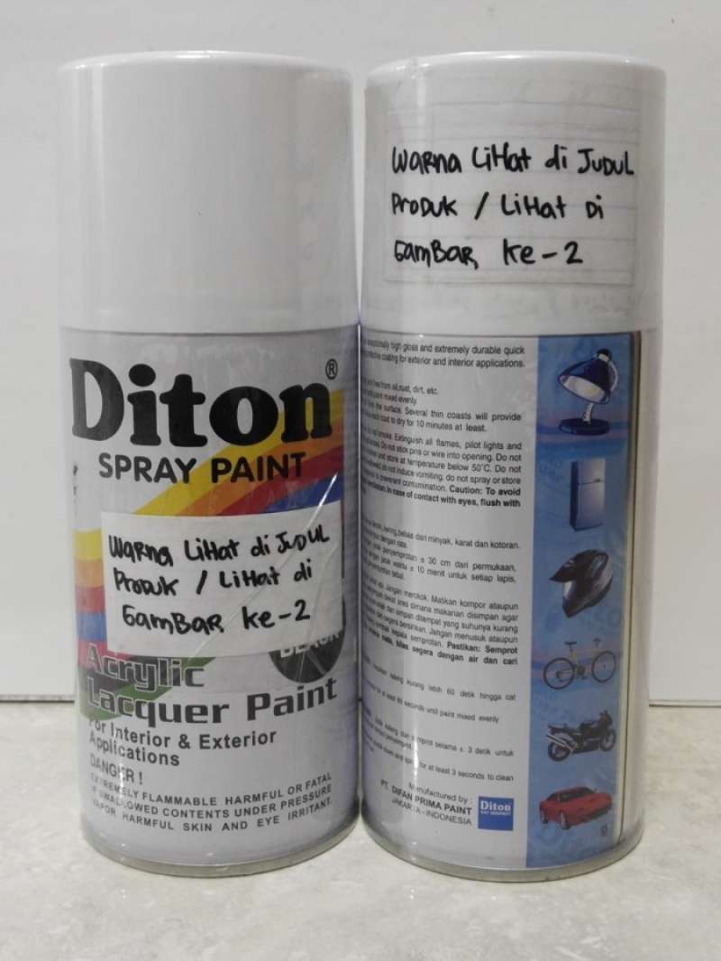 Jual Pylox Pilox Pilok Cat Semprot Diton Spray Paint Baltic White Putih di Seller Grand Pasaraya ...