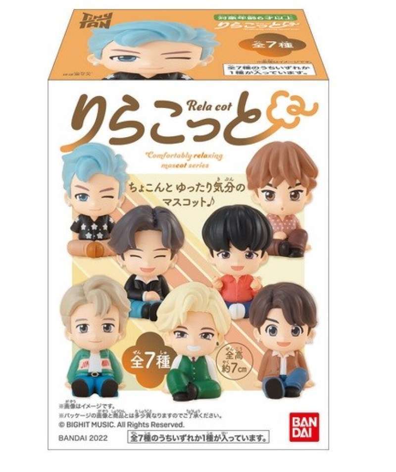 Promo Bandai Rela Cot Bts Tiny Tan Dynamite (blind Box) Diskon 23% Di ...