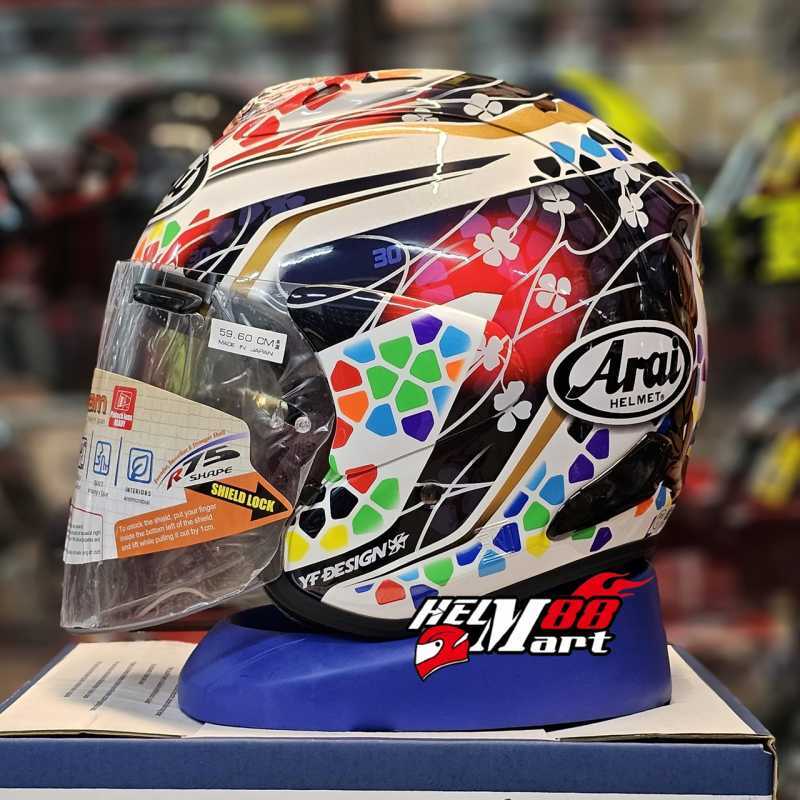 Jual Arai VZ-RAM Nakagami GP2 - Helm Half Face Helm Arai VZ RAM VZRAM - BLUE L di Seller Helm ...