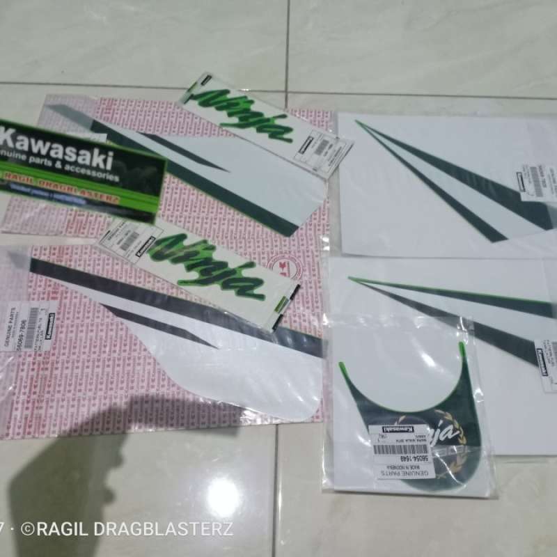 Promo Striping Tangki Set New Ninja Rr Se Hijau Anniversary 30 Th ...