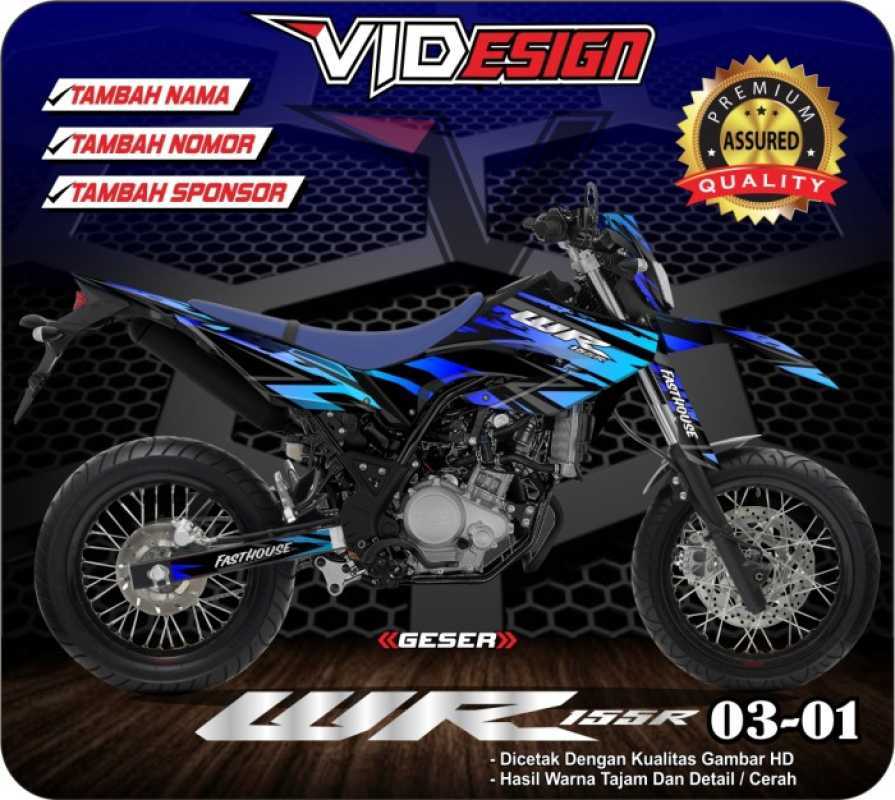 Promo Stiker Decal Yamaha Wr 155 Aksesoris Motor Cross Full Body ...