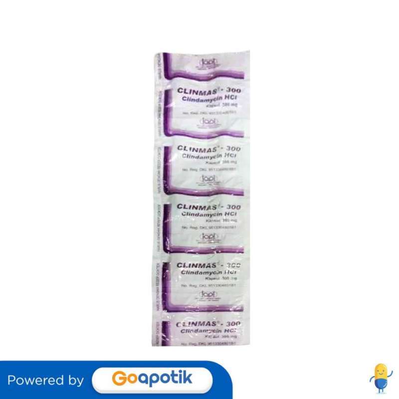 Jual Clinmas 300 Mg Strip 10 Kapsul Di Seller Apotek Mitra Medika ...