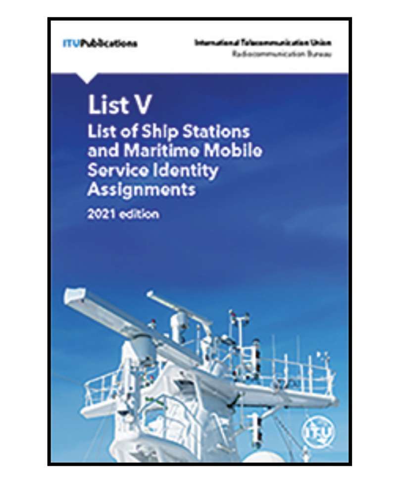 Promo Buku ITU LIST V List of Ship Stations and Maritime Mobile 2021 ...