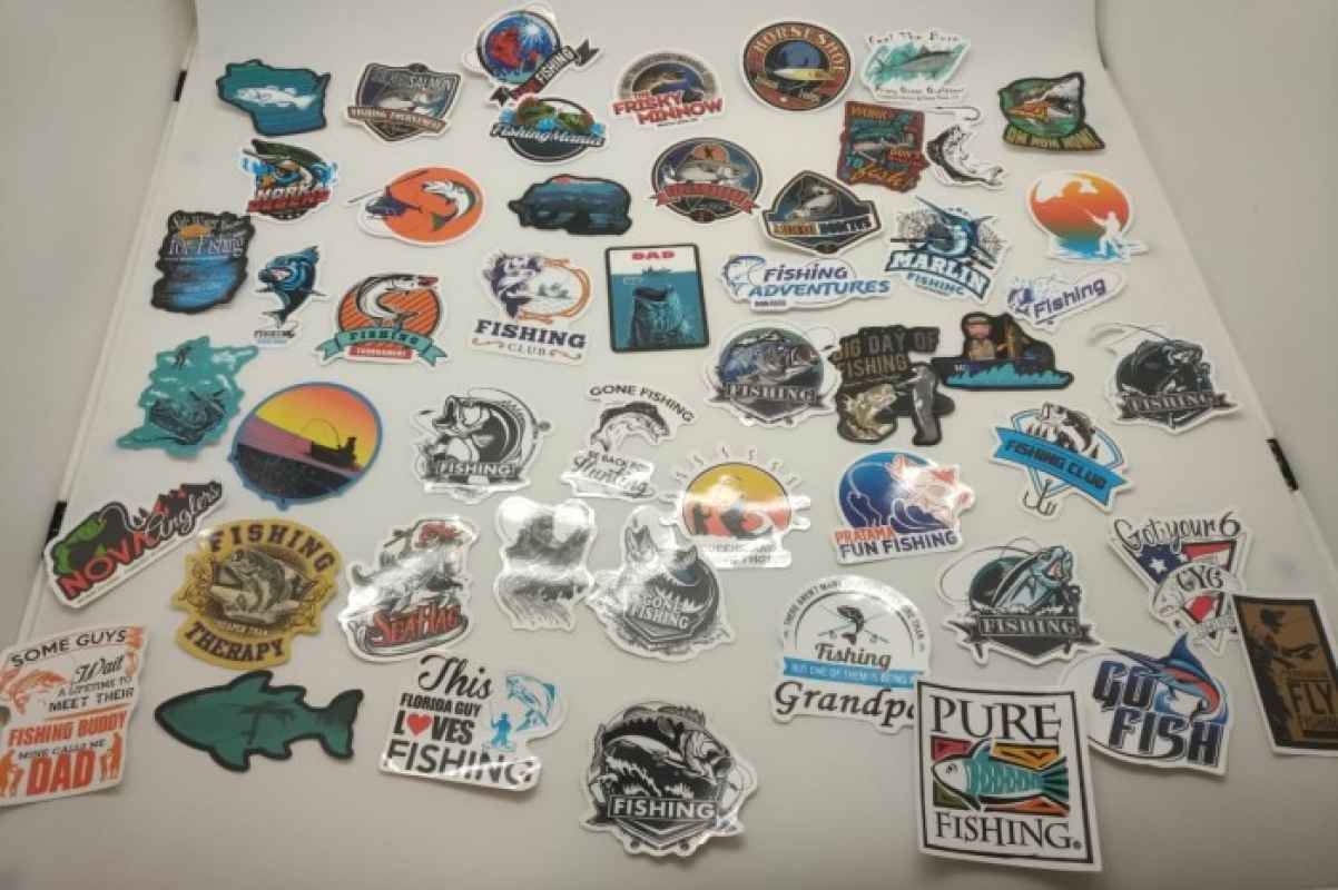 Promo Sticker Koper RIMOWA / Travel Label Design FISHING - Sticker ...