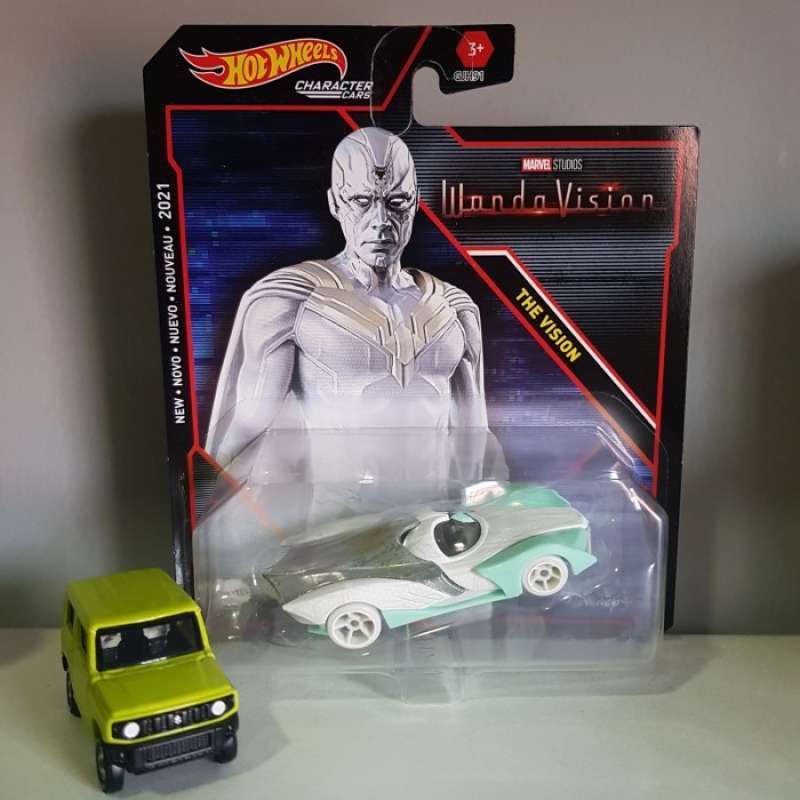 Promo Hot wheels Character Cars Marvel Studios Disney The Vision ...