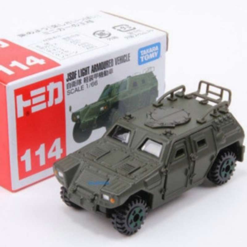 Promo Tomica Reguler 114 JSDF Light Armoured Vehicle-Green Army Diskon ...