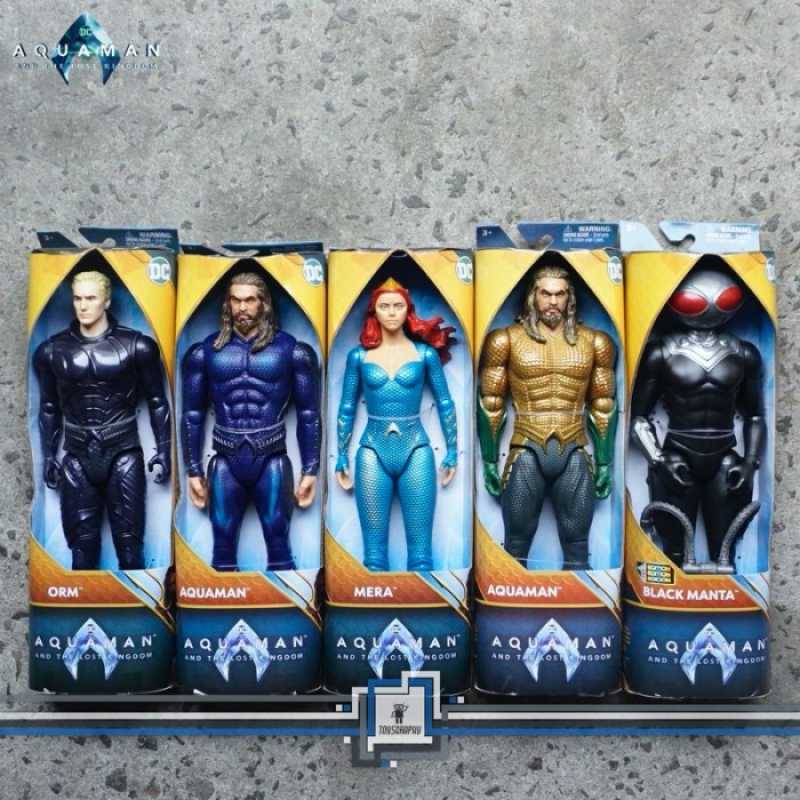 Jual DC Aquaman And The Lost Kingdom 12 Action Figure True Moves Titan ...