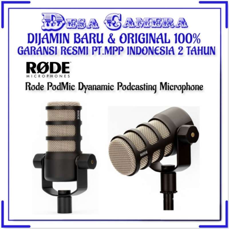 Promo Rode Podmic Dynamic Podcasting Microphone Diskon 23% Di Seller ...