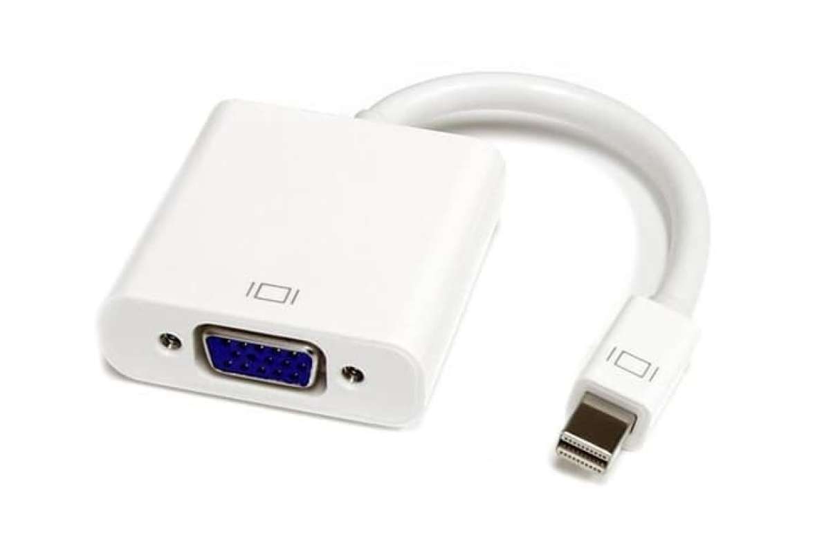 Promo converter mini display to VGA Konektor Macbook ke LCD atau ...