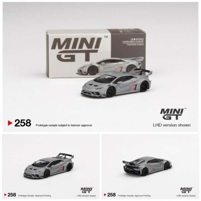 Promo 1/64 MiniGT 258 HuracÃ¡n GT FIGHTERS LB WORKS Mini GT MGT Diskon 23% di Seller Qairina ...