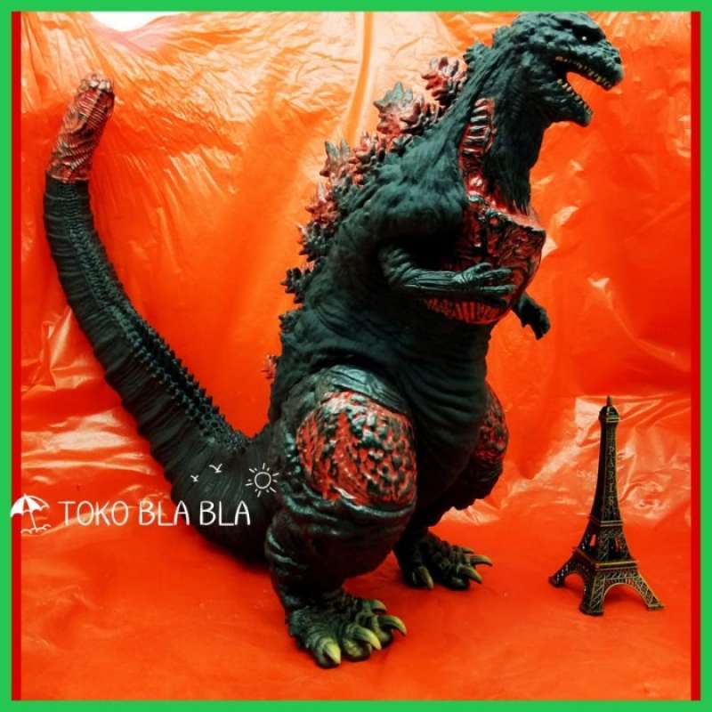 Promo Action figure Godzilla BIG SIZE monster Ultraman kaiju raijin ...