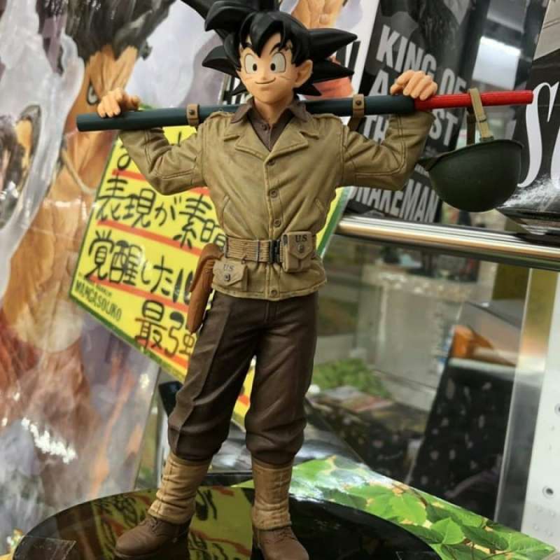 Promo Banpresto BWCF DragonBall Soldier Saiyan Son Goku Grand Prize A ...