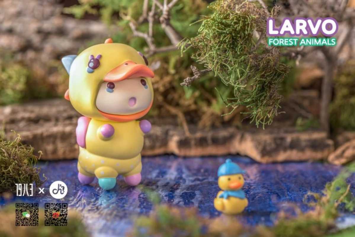 Promo BLIND BOX LARVO FOREST ANIMALS BY PLAYGROUNDERS X 1983 TOYS ...