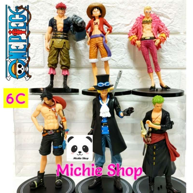 Promo Figure One Piece (set 6C) Topper Anime Luffy Flaminggo Kid Zoro ...