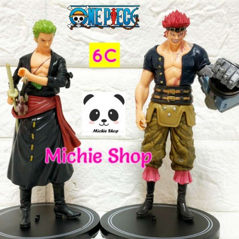 Promo Figure One Piece (set 6C) Topper Anime Luffy Flaminggo Kid Zoro ...