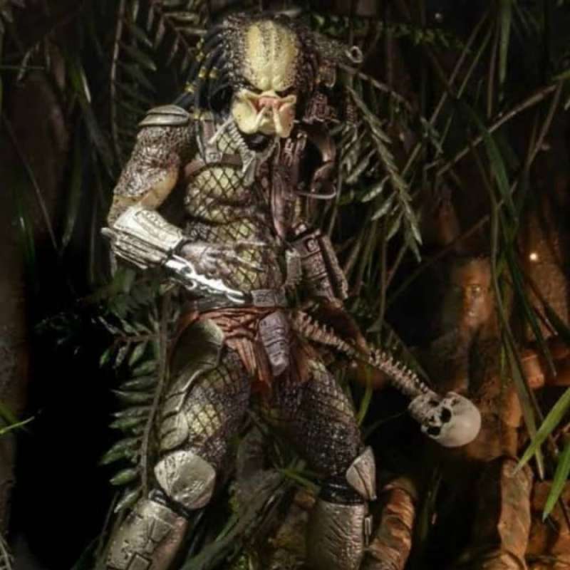 Promo Neca Ultimate Predators Jungle Hunter Unmasked Predator Figure ...
