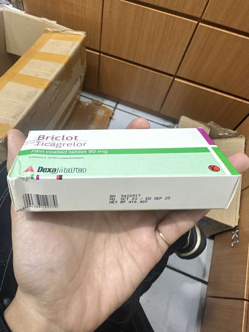 Jual BRICLOT. BOX ORIGINAL BRIKLOT PERSAMAAN BRILINTA. TICAGRELOR ...