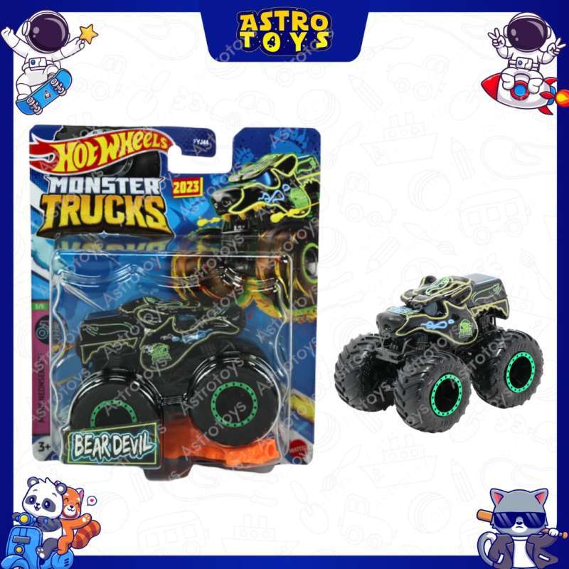 Jual Diecast Hotwheels Mobil Monster Truck Basic Bigfoot Fyj44 - Bear ...