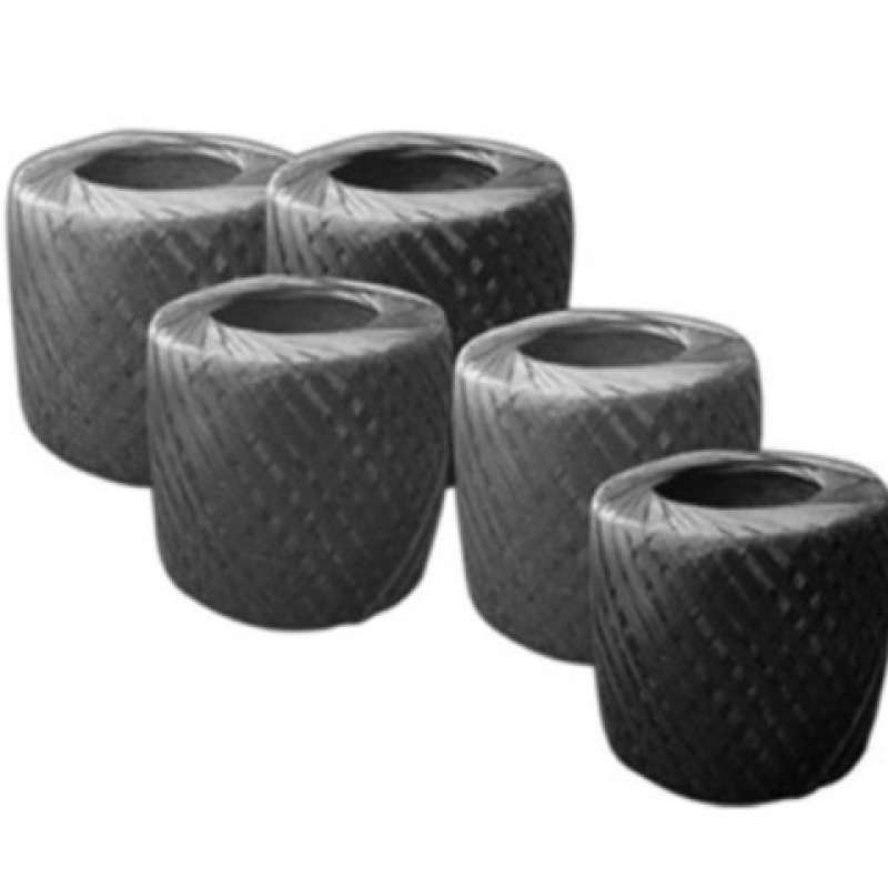 Promo 1 ROLL TALI RAFIA HITAM 1 KG / TALI PLASTIK RAFIAH 1KG KUAT ...